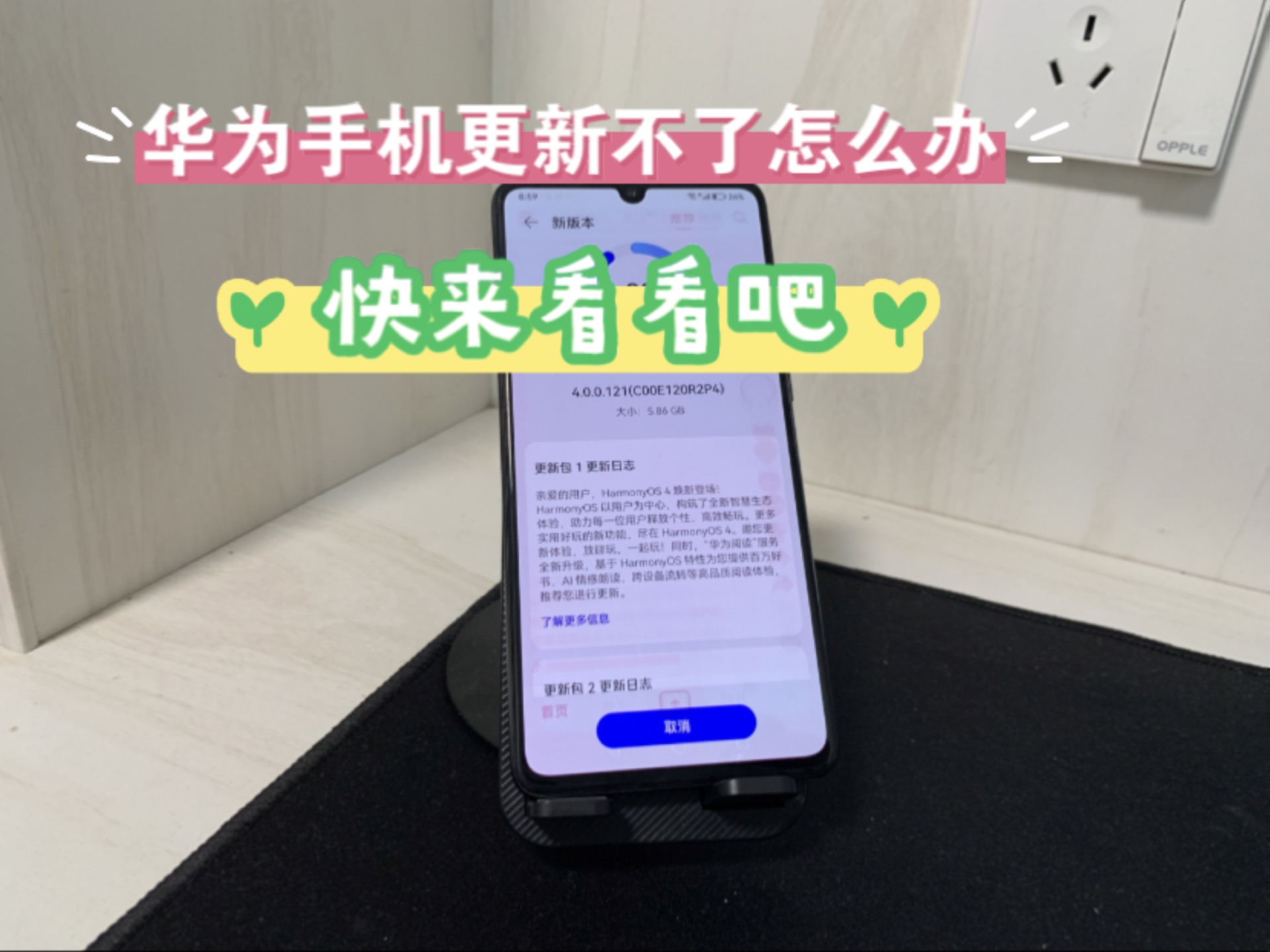 华为手机更新不了最新鸿蒙系统怎么办?快来看看吧,你学会了吗?