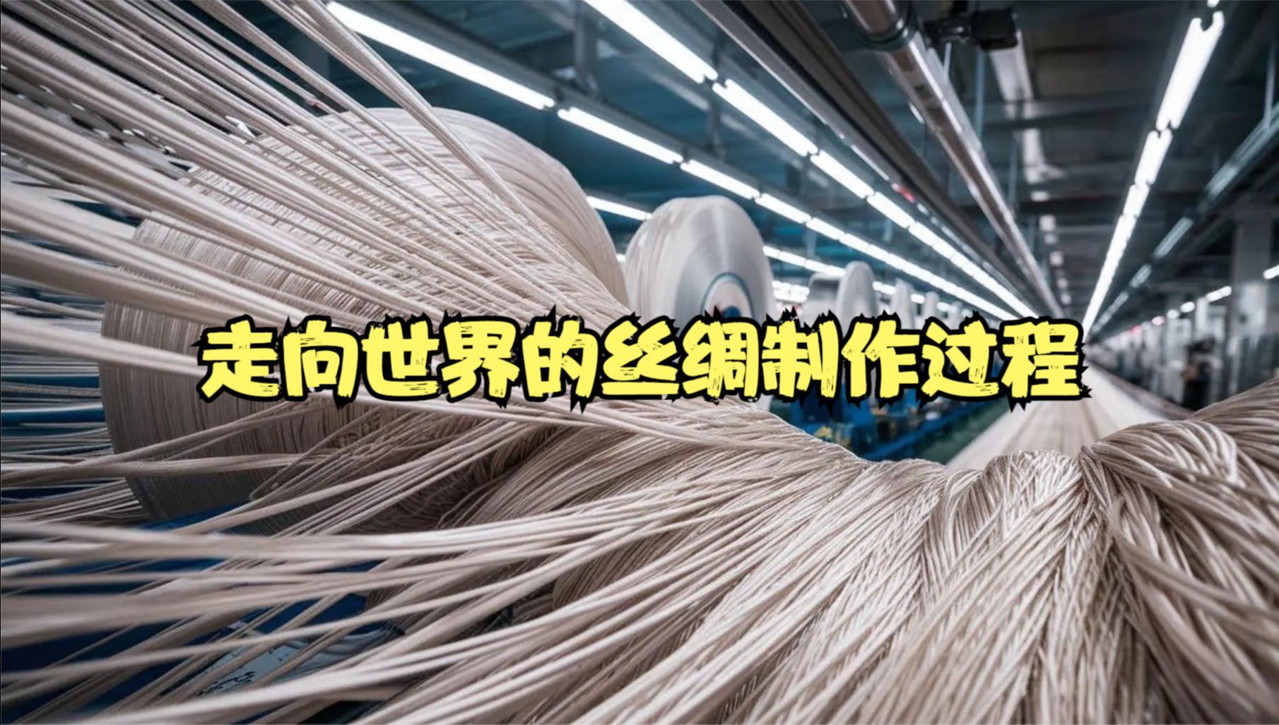 复杂的丝绸制造:从养蚕开始到提取蚕丝加工的精细流程