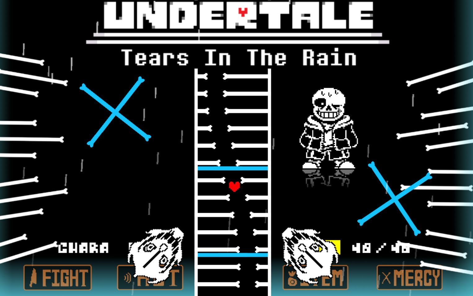 【编程猫】雨中泪Sans战斗全阶段制作完成!