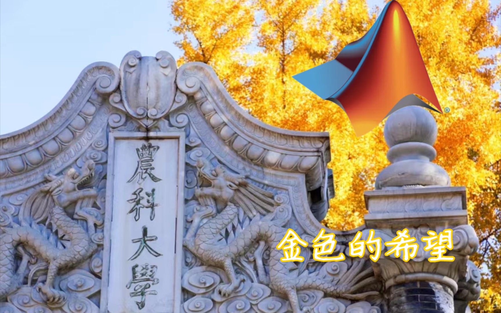 【金色的希望】毕业季,用MATLAB奏响校歌