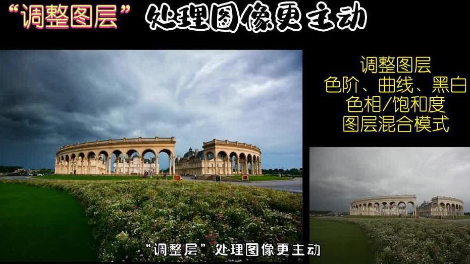 .Ps千变万化的图像是怎么调出来的呢调整图层