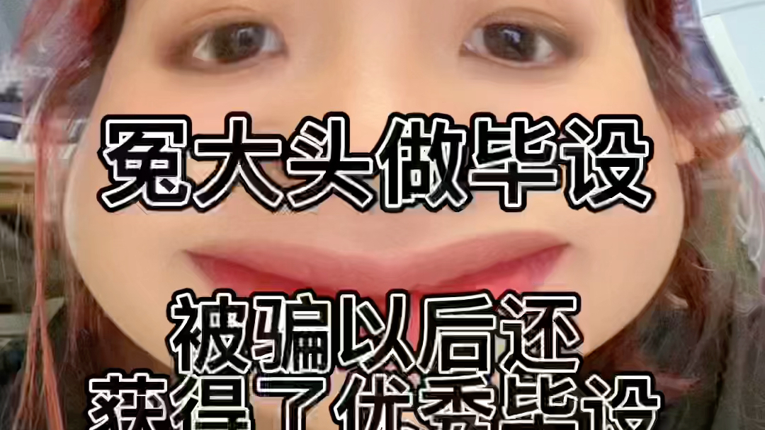 做毕设被骗以后7天做三套毕设获得优秀毕业设计!