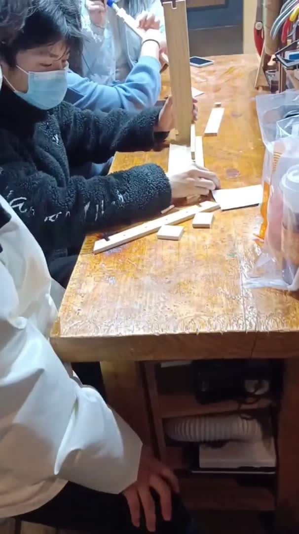 山东高中高二通用技术作业制作现场