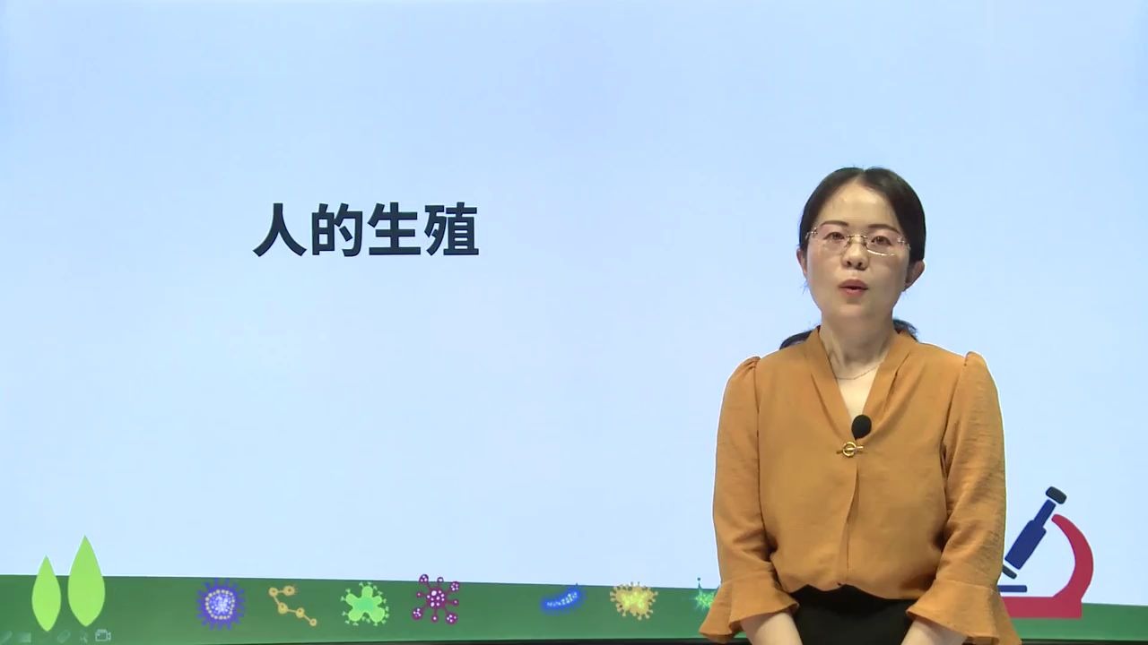 初一生物下学期同步课(人教版):第四单元第一章第二节:人的生殖