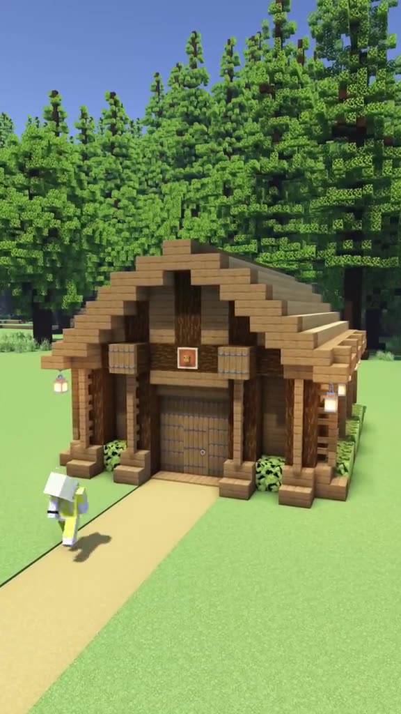 这就是森林里的小木屋!