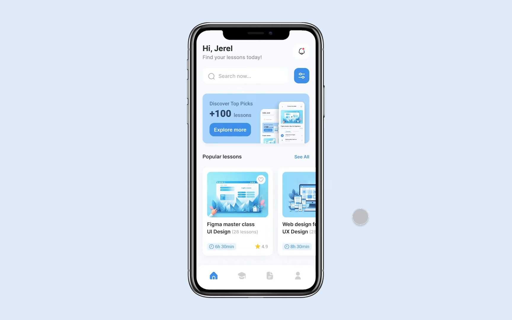 Figma的APP手机端 UIUX 设计(线框和原型)- 第1期