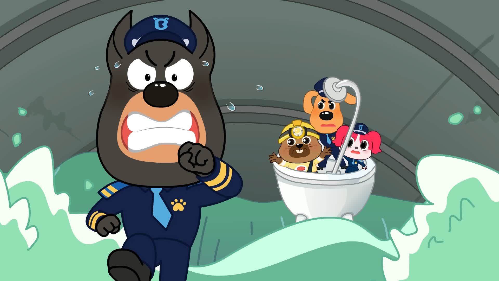 安全警长啦咘啦哆第22集土拨鼠挖宝藏