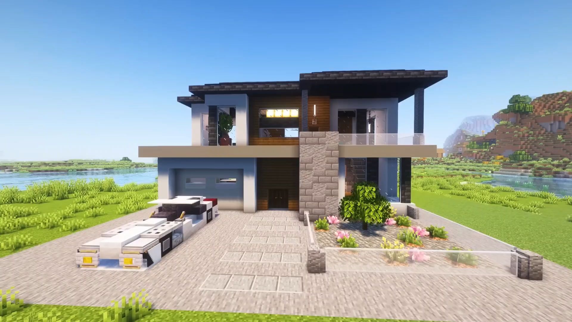 《我的世界》:如何建造大型现代风格房屋 | 教程ߏ