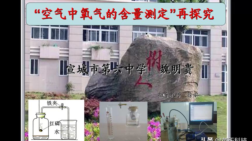 空气中氧气含量的测定