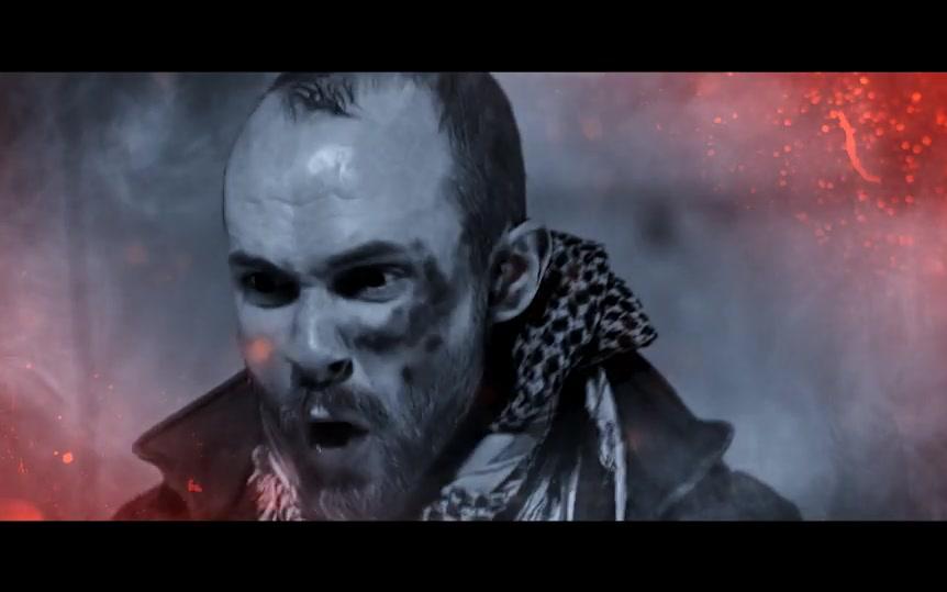 帅气烟雾缭绕粒子悬浮金属标题影视片头AE模版