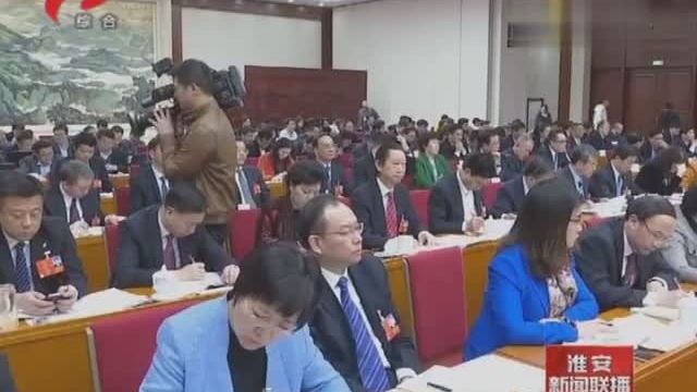 江苏代表团举行全体会议审议《政府工作报告》蔡丽新在审议中发言