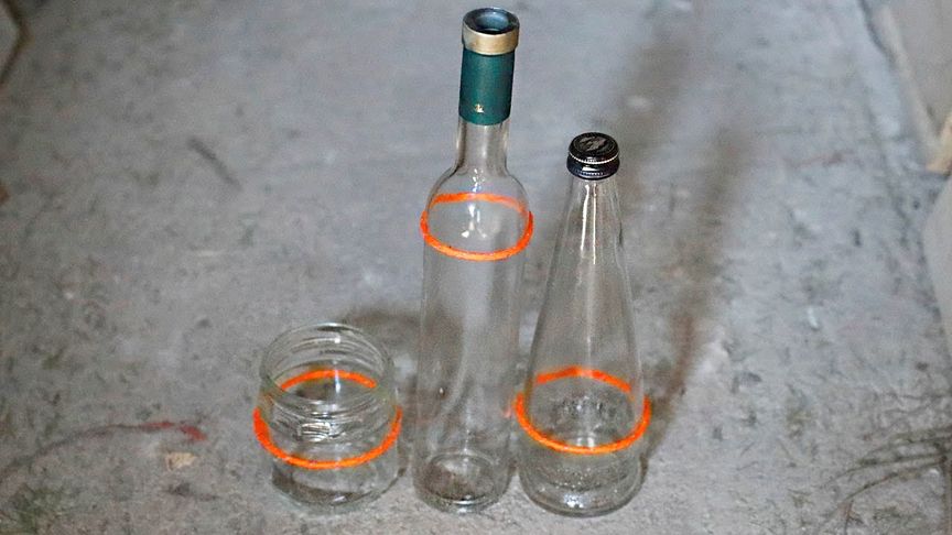 牛人告诉你怎样简单切断玻璃瓶,可以试一下