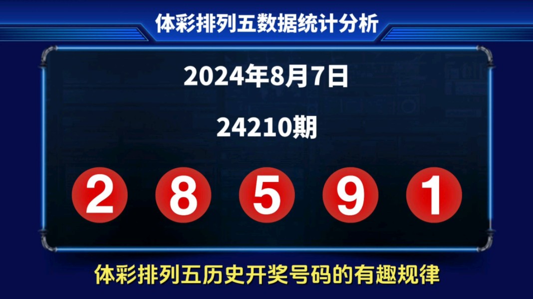 体彩排列五历史数据统计分析,娱乐参考