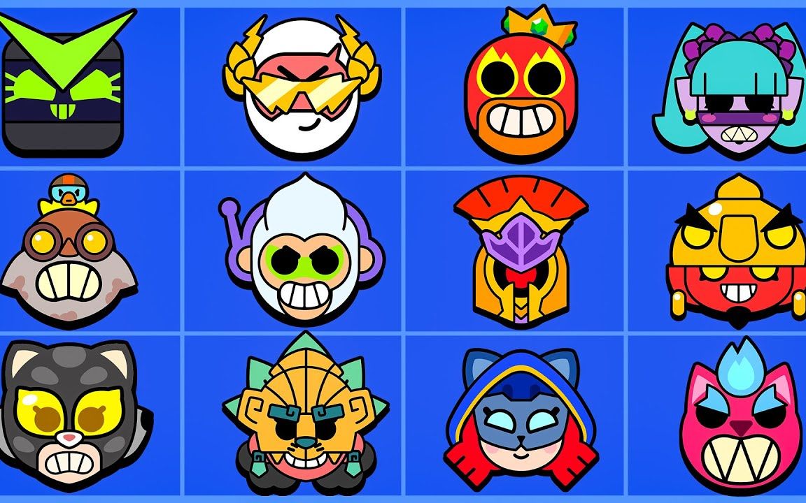 【荒野乱斗】此次更新中所有的新增表情合集