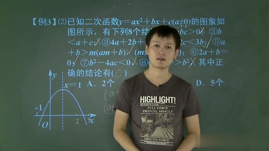 二次函数的图像及基本性质5