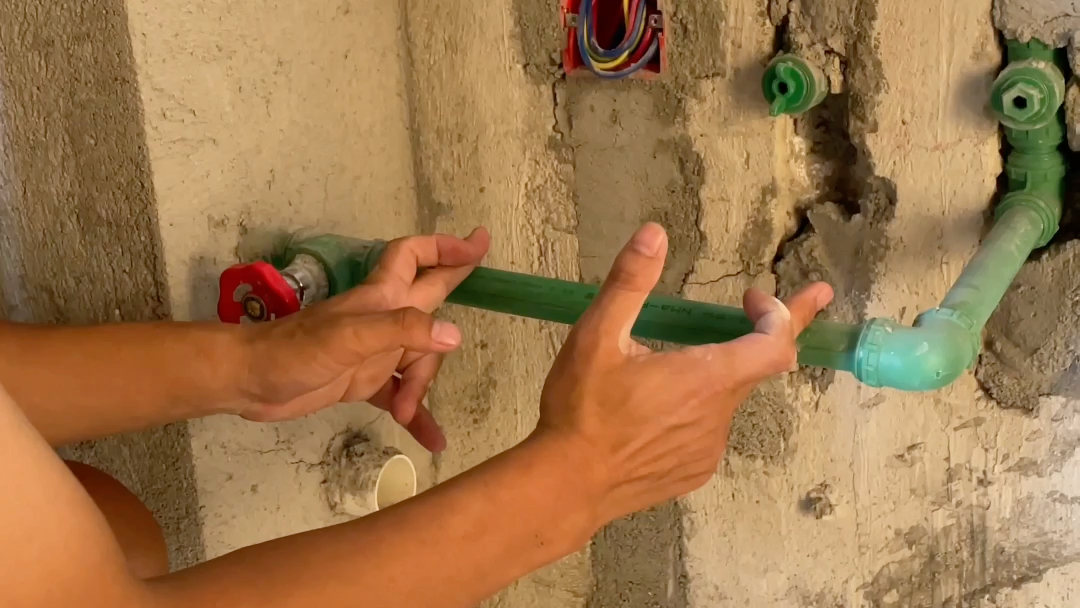 前置过滤器安装管道