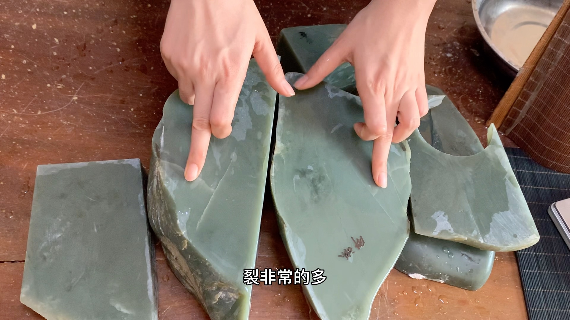 来之不易的和田玉籽料手镯
