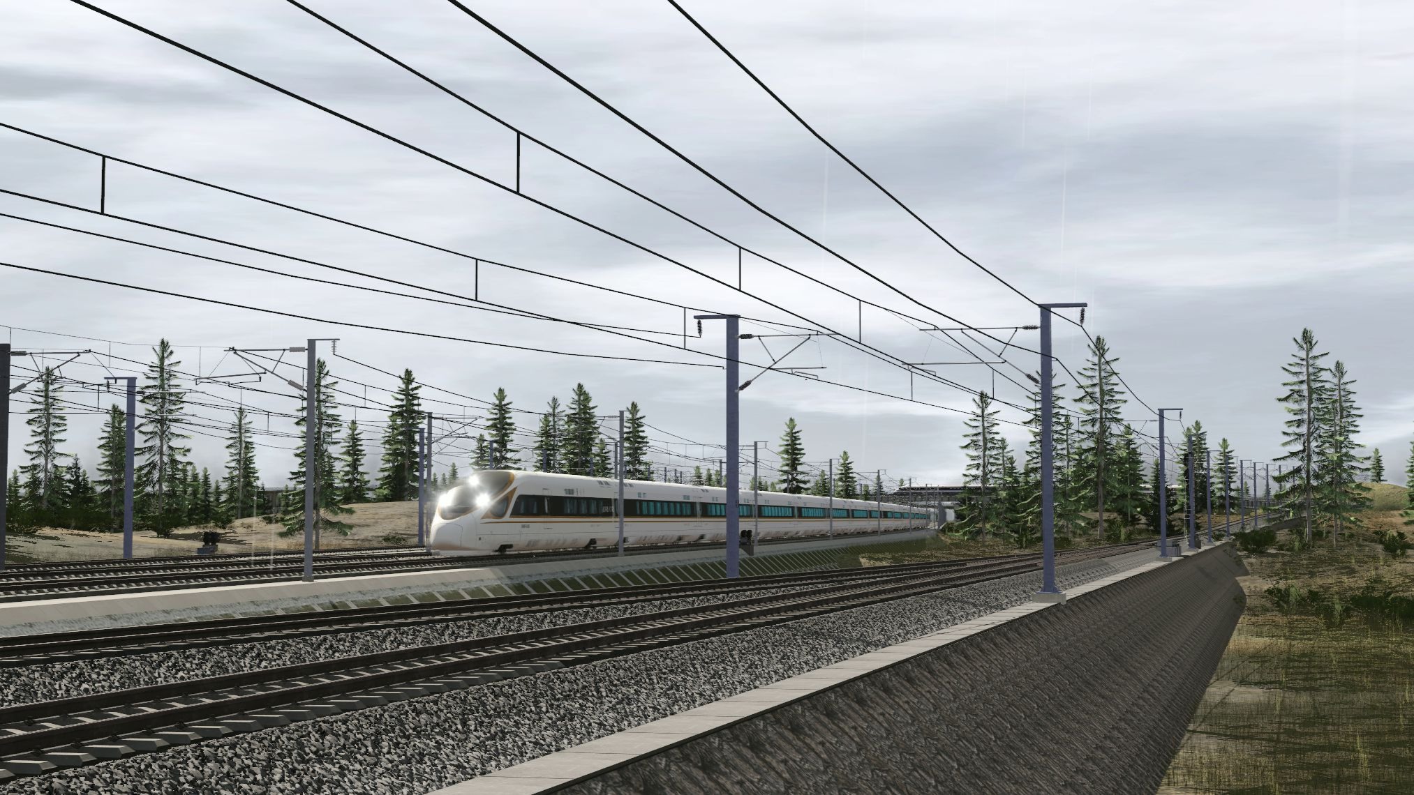 【实况模拟列车2022】慢等汇入_游戏热门视频