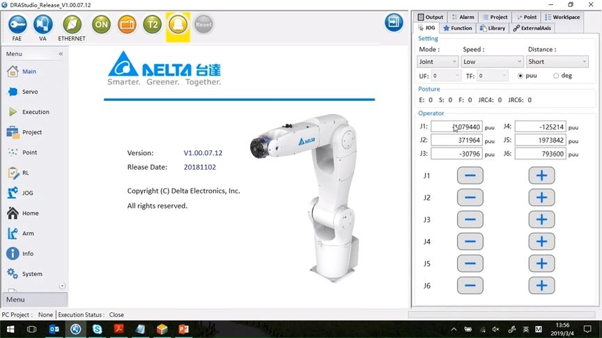 台达PLC AS300与机械手通讯