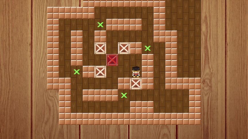 经典推箱子休闲中级001～010关