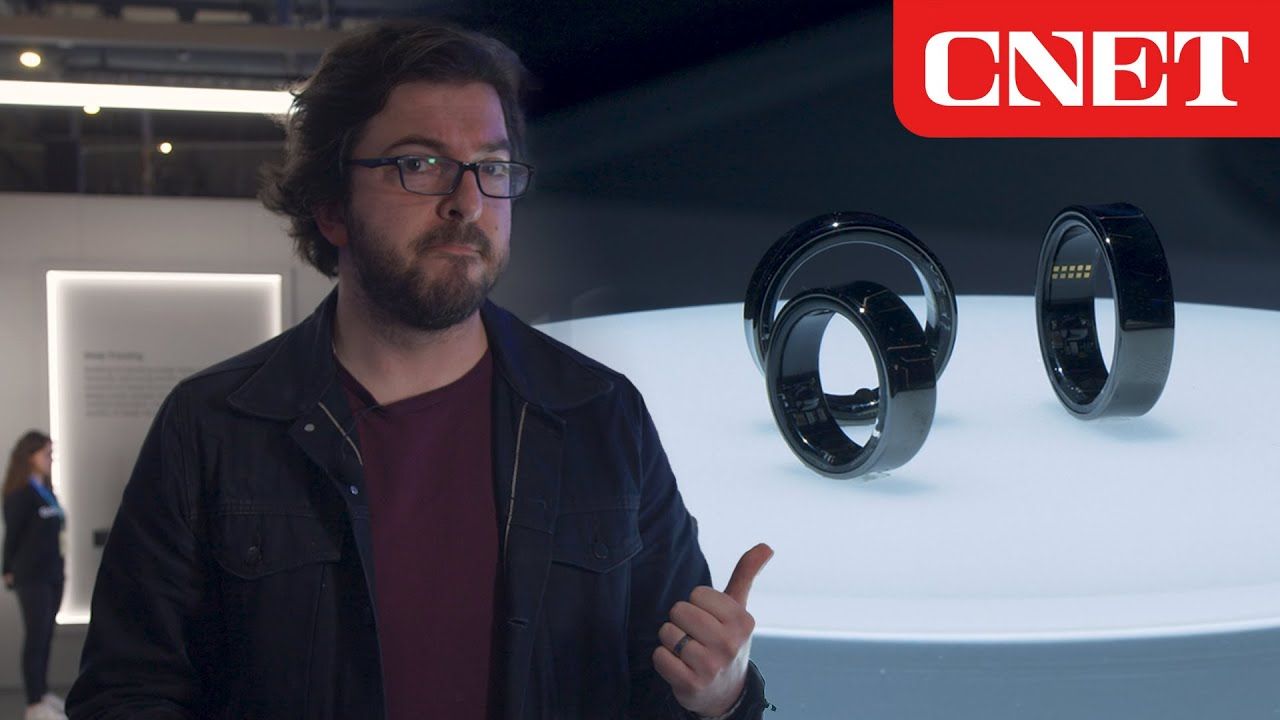 2024年世界移动大会:三星Galaxy Ring智能戒指介绍 | 来源:CNET | 机翻...