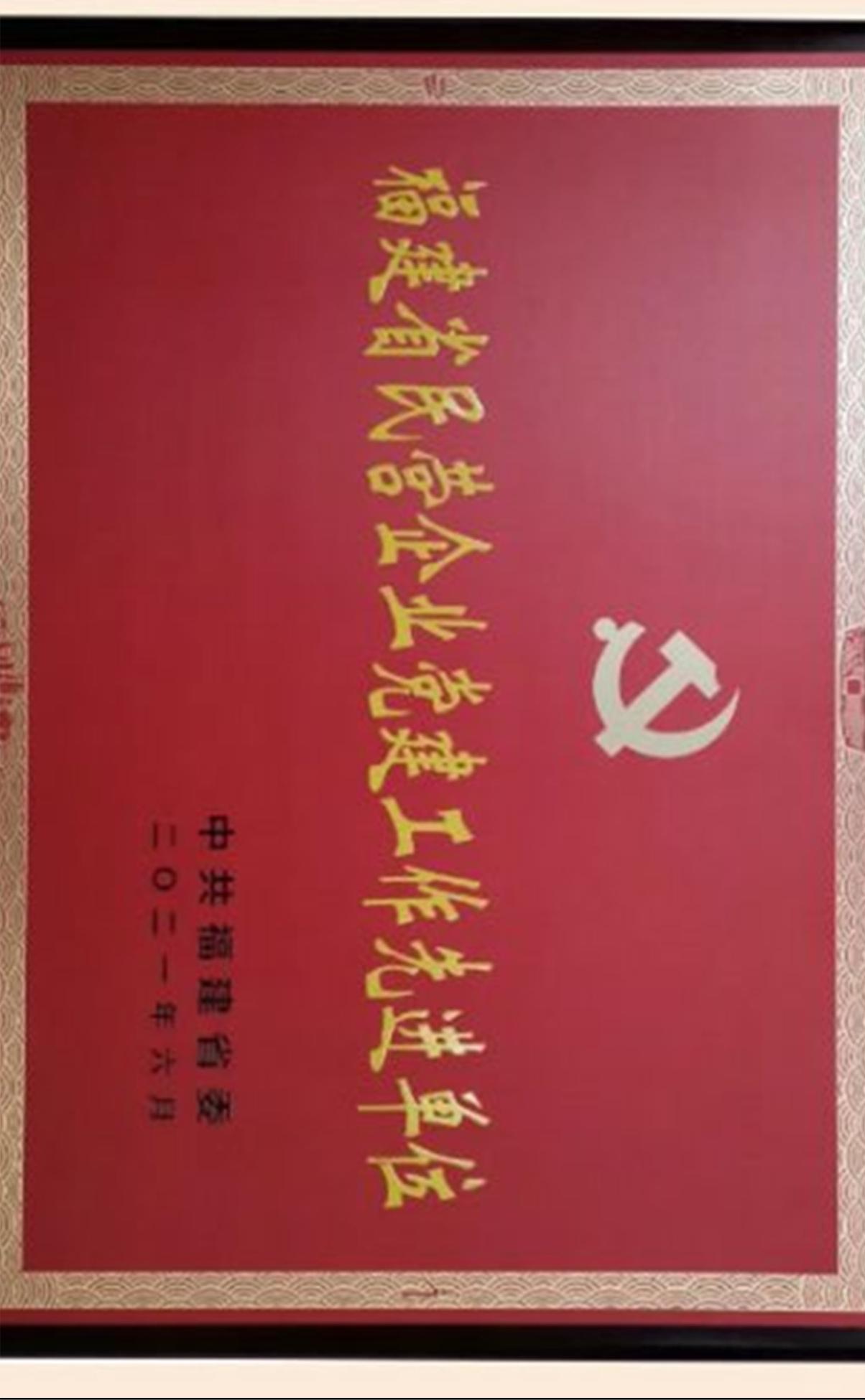 虹润公司获得福建省民营企业党建工作先进单位—电导率 温湿度表