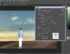 ps教程:怎么是图片迅速的融入背景呢?有什么快捷方法吗?