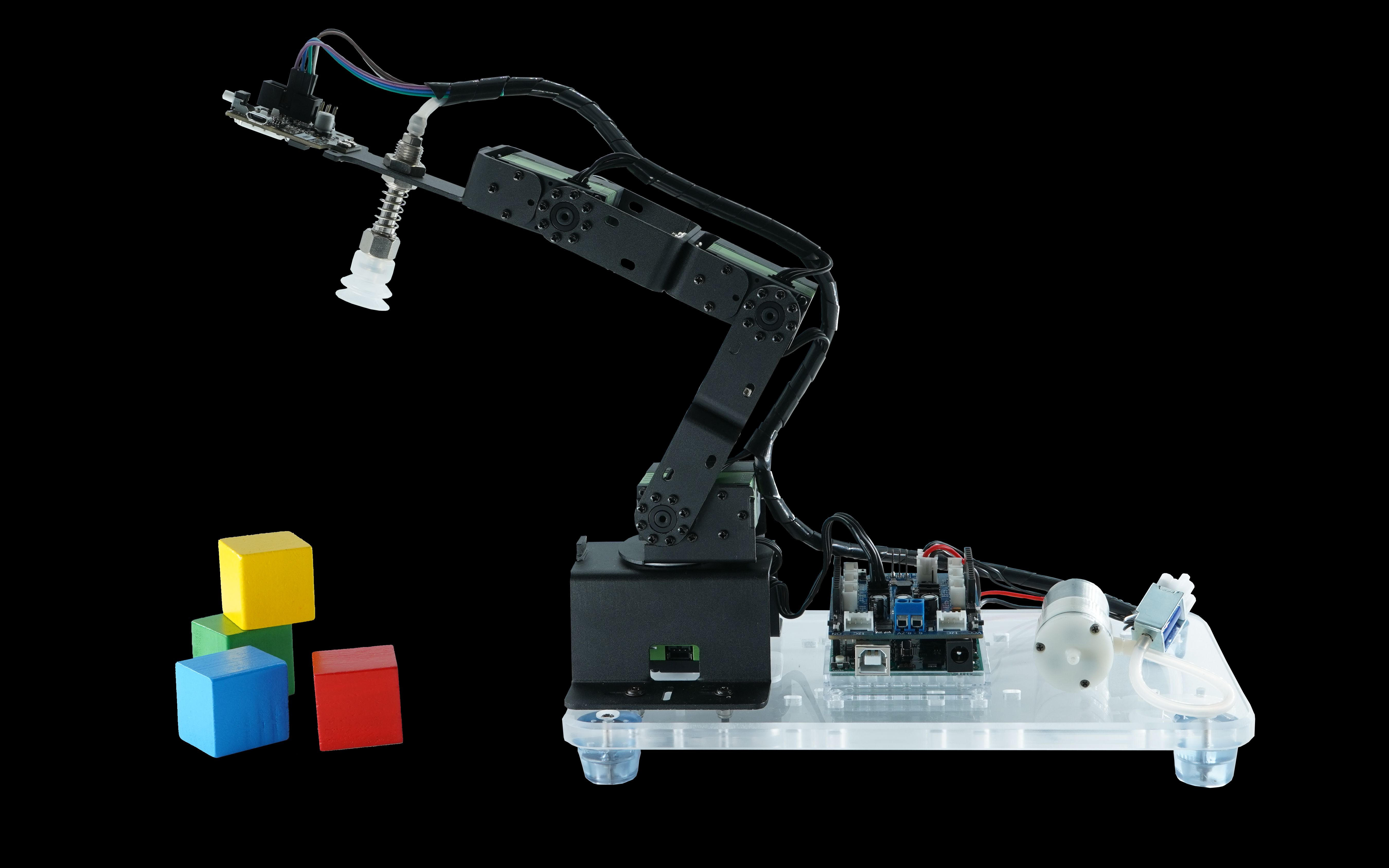 开源Arduino 机械手臂视觉识别+抓取