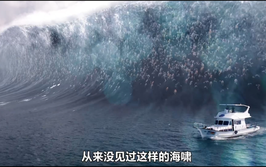 这样的海啸你见过吗?里面竟然有丧尸 !《丧尸潮》