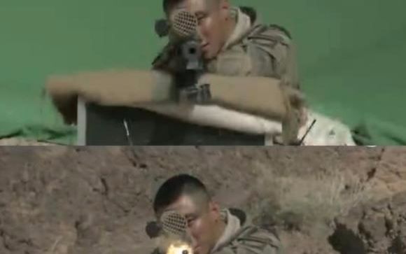 原来《红海行动》这些武器 场景全都是特效做出来的!