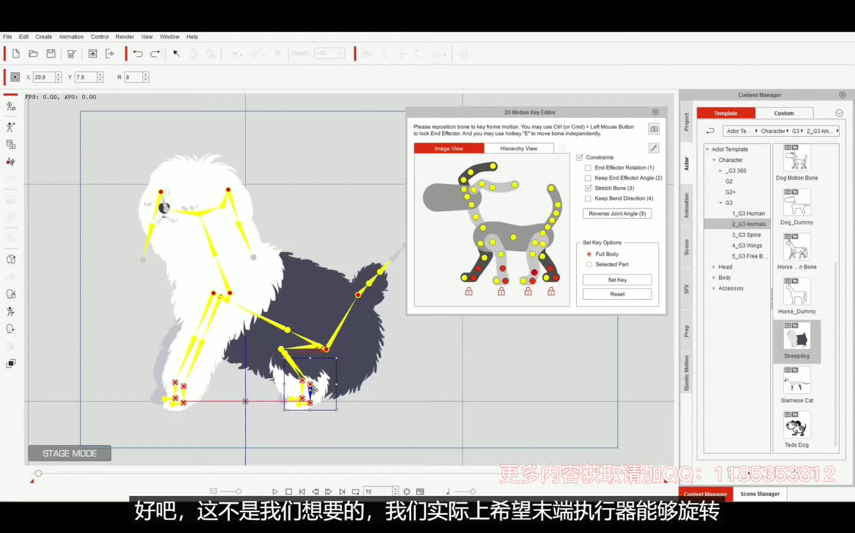 AI角色快速转换动画角色-cartoon animator4教程-学习动画软件必备...