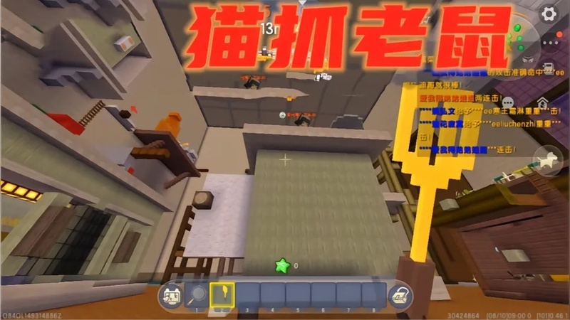 迷你世界:猫抓老鼠,猫太强,人王带老鼠队伍已尽力,还是被团灭