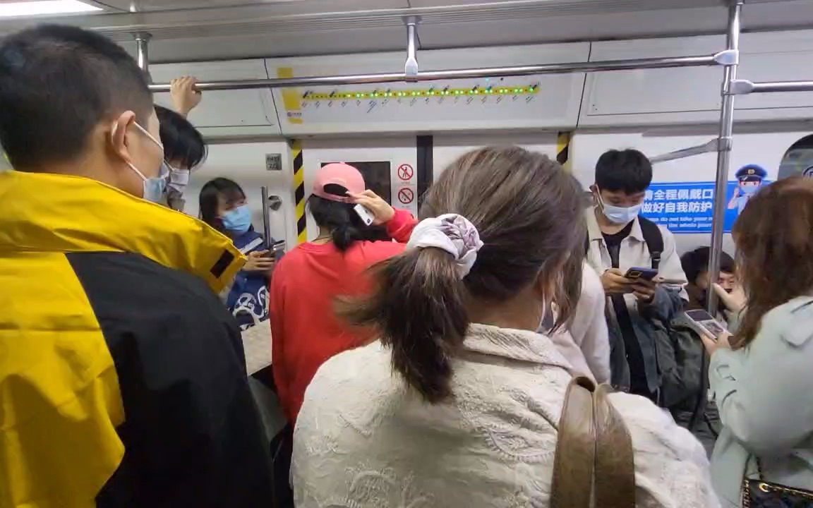 【北京地铁】13号线短暂的开关门