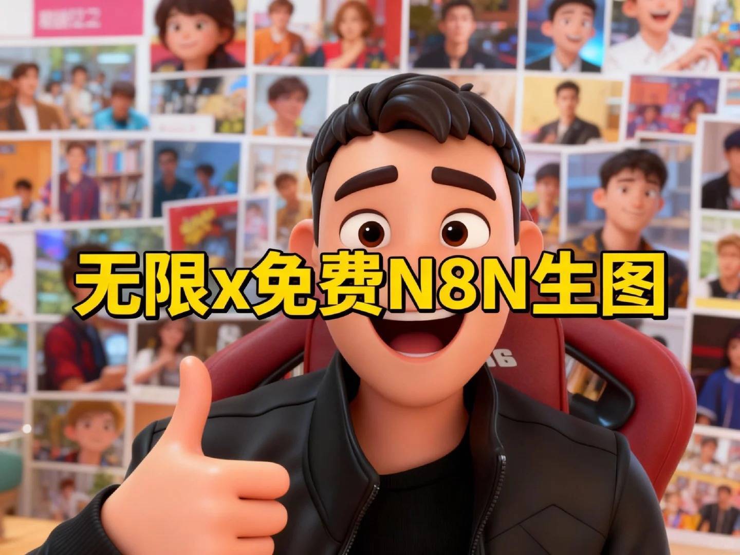 N8N无限免费调用即梦API!