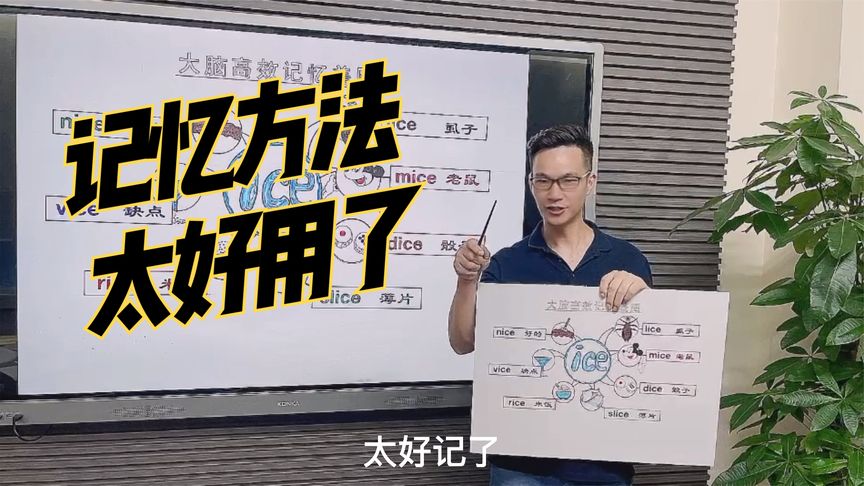 太好记了,一张图记八个英语单词,掌握学习规律,记忆更快更牢固