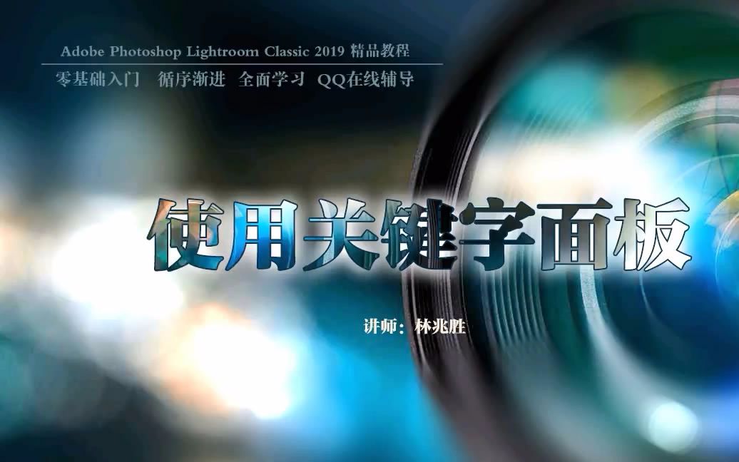 LR关键字面板使用视频:标记层级关系相关设置方法