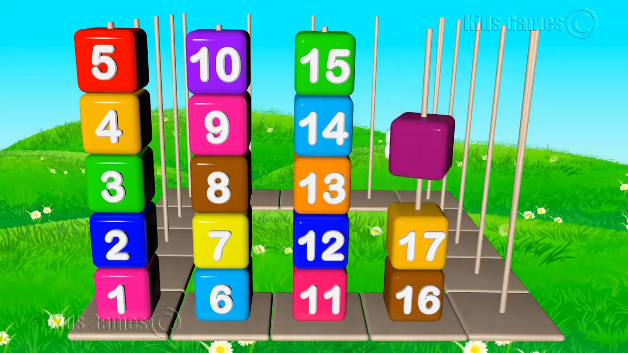 儿童学习1-100数字(英文版)
