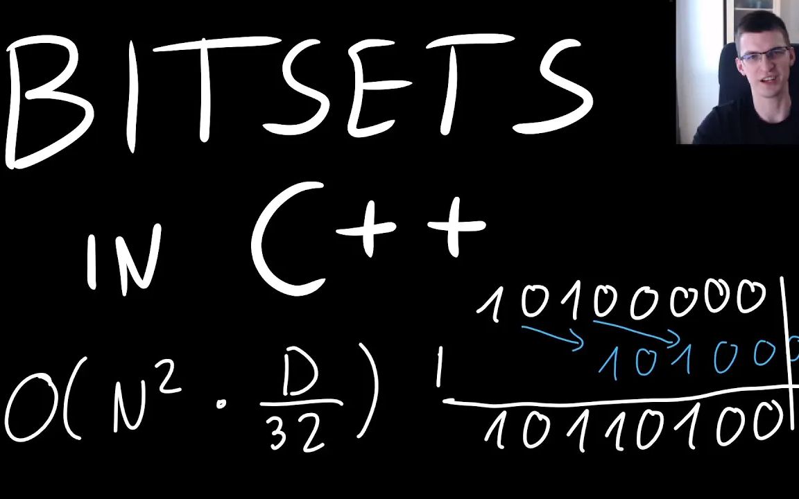 @Errichto的算法课·基础篇(八):C++中的bitset