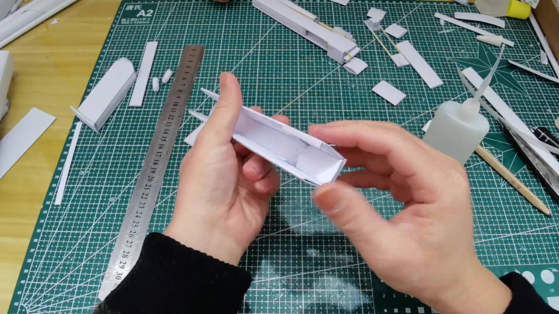 纸枪,纸做的枪!