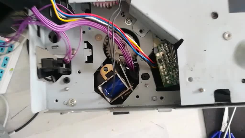 广西田东县南华纸亚HP 5200LX卡纸维修继电离合器