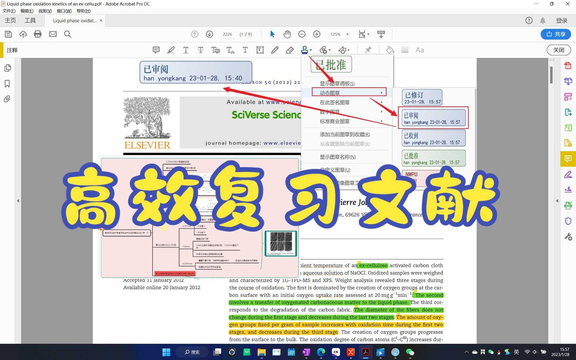 PDF文献上插入Xmind图片,高效复习文献!