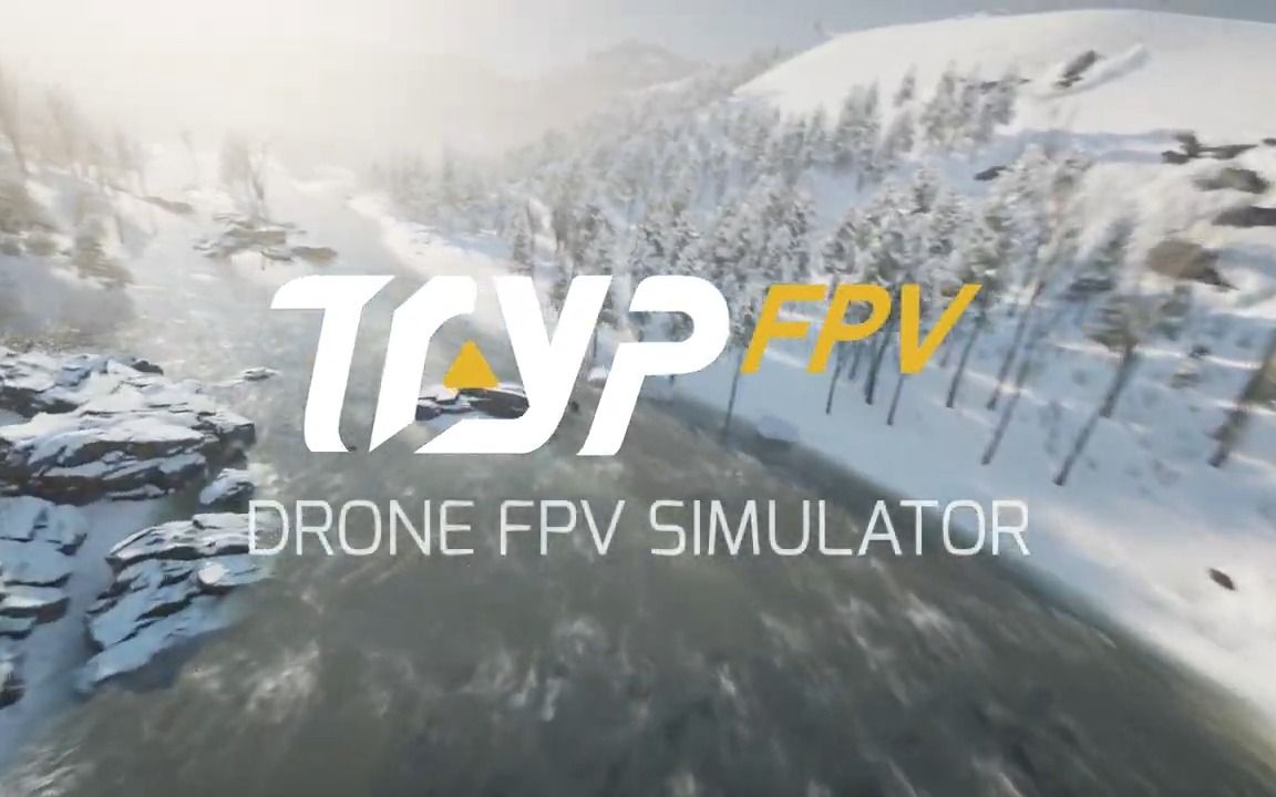 速报!TRYP FPV模拟器最大的新地图上线,冰雪风暴,开启冒险~