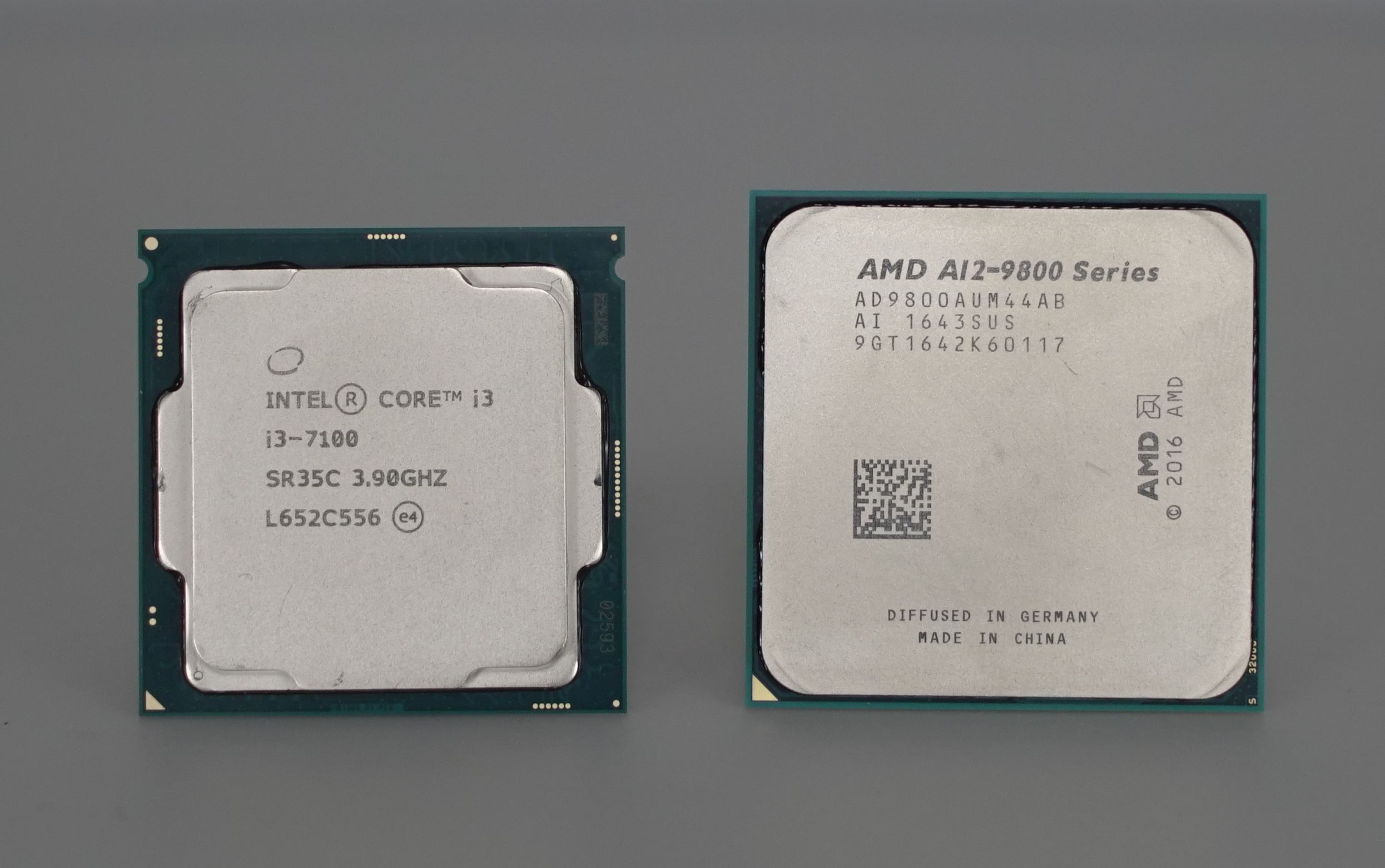 核显CPU哪家强?A12 9800与i3 7100的那些事