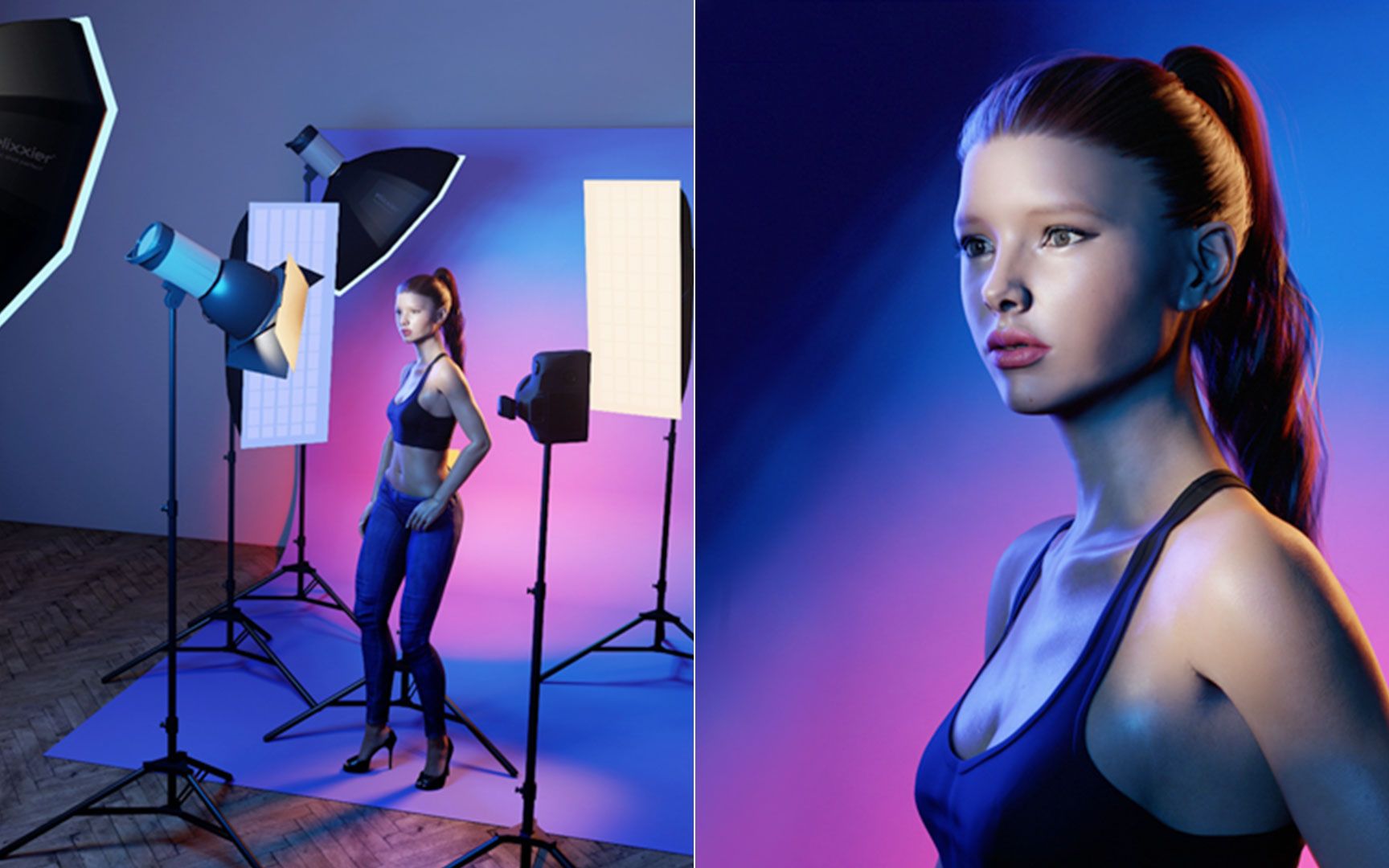 【布光干货宝藏】能极大满足你需求的影棚3d闪光灯灯光模拟软件仿真...