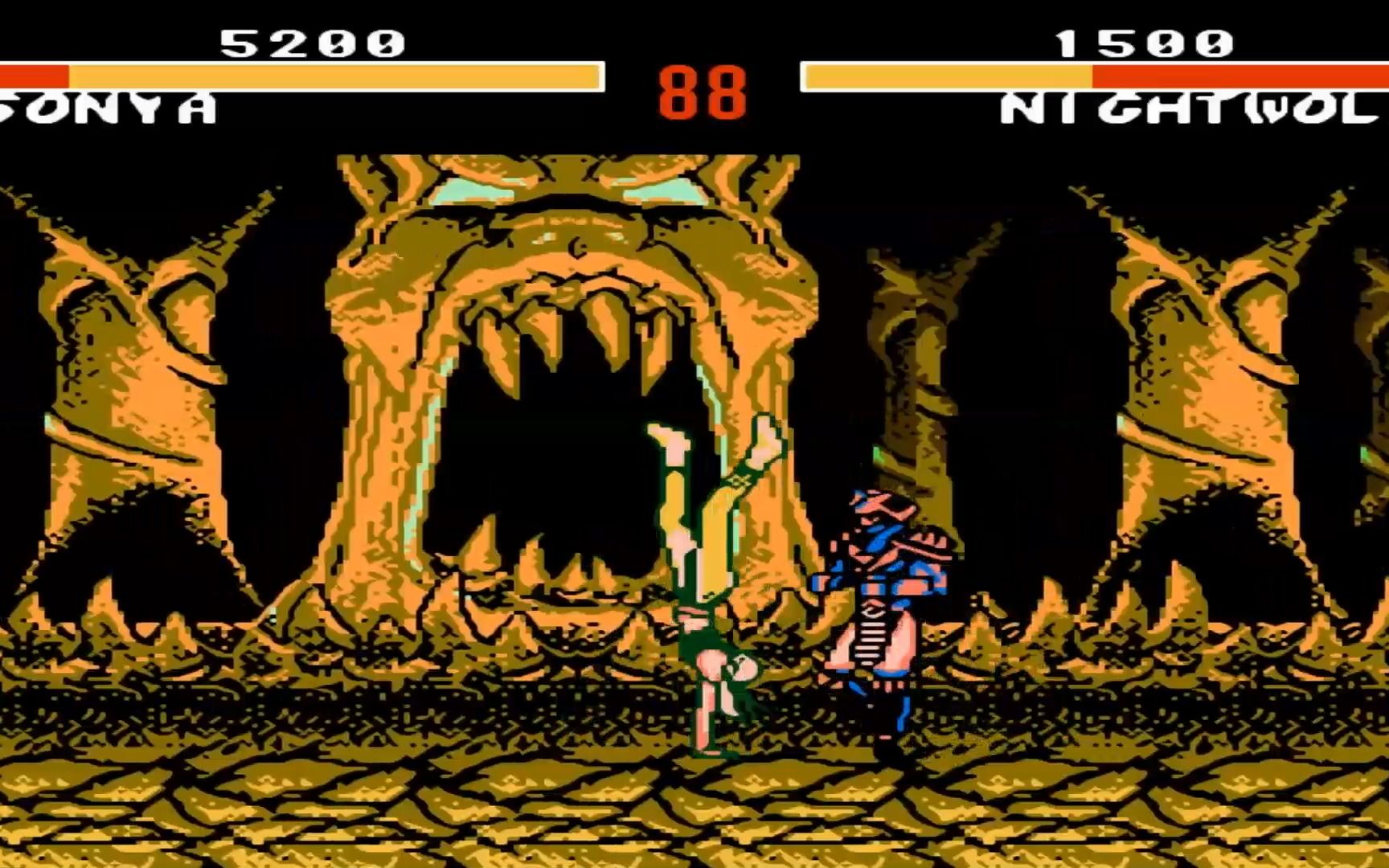 FC格斗游戏之:真人快打4_真人快打