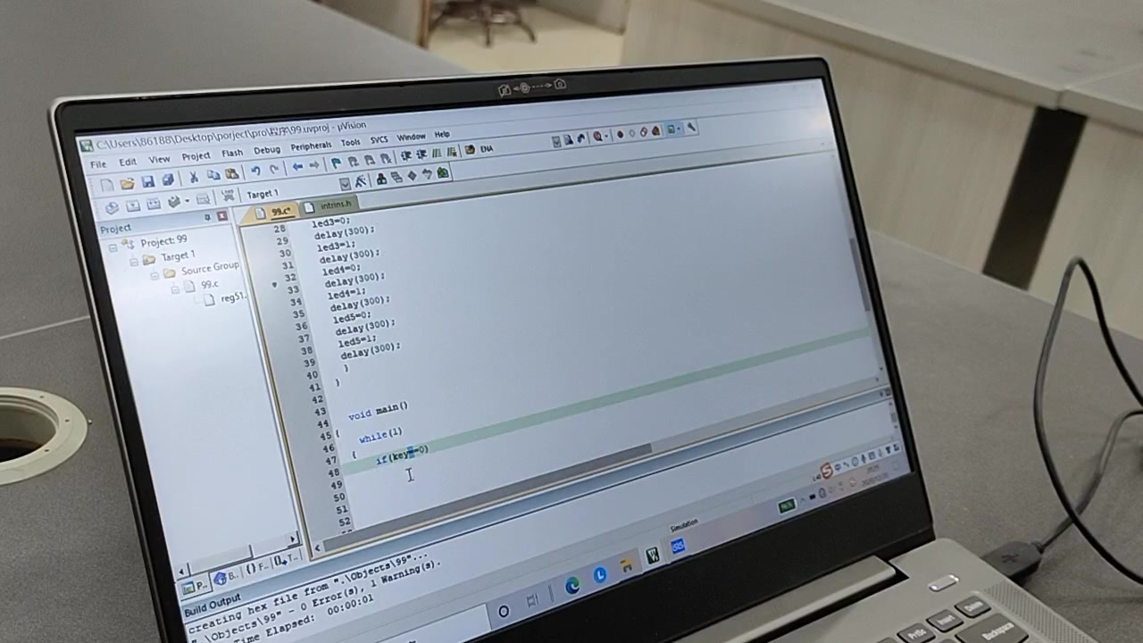 C语言-按键程序(51单片机)