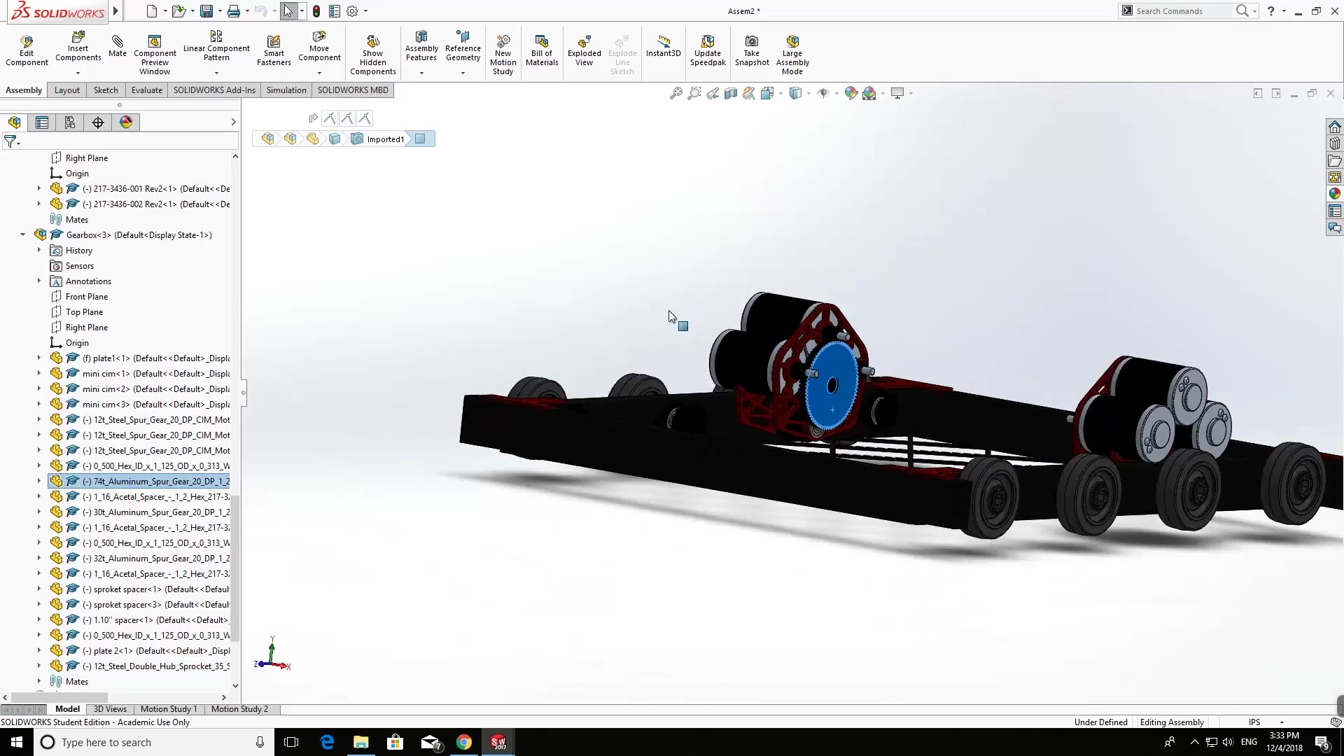【FRC】Mikey 大佬教你怎么用Solidworks 画FRC齿轮箱的另一半