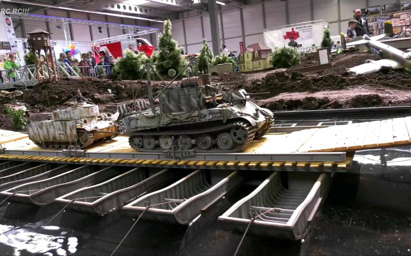 【RC模型】遥控坦克模型沙盘 各式遥控坦克 军用车辆模型 01