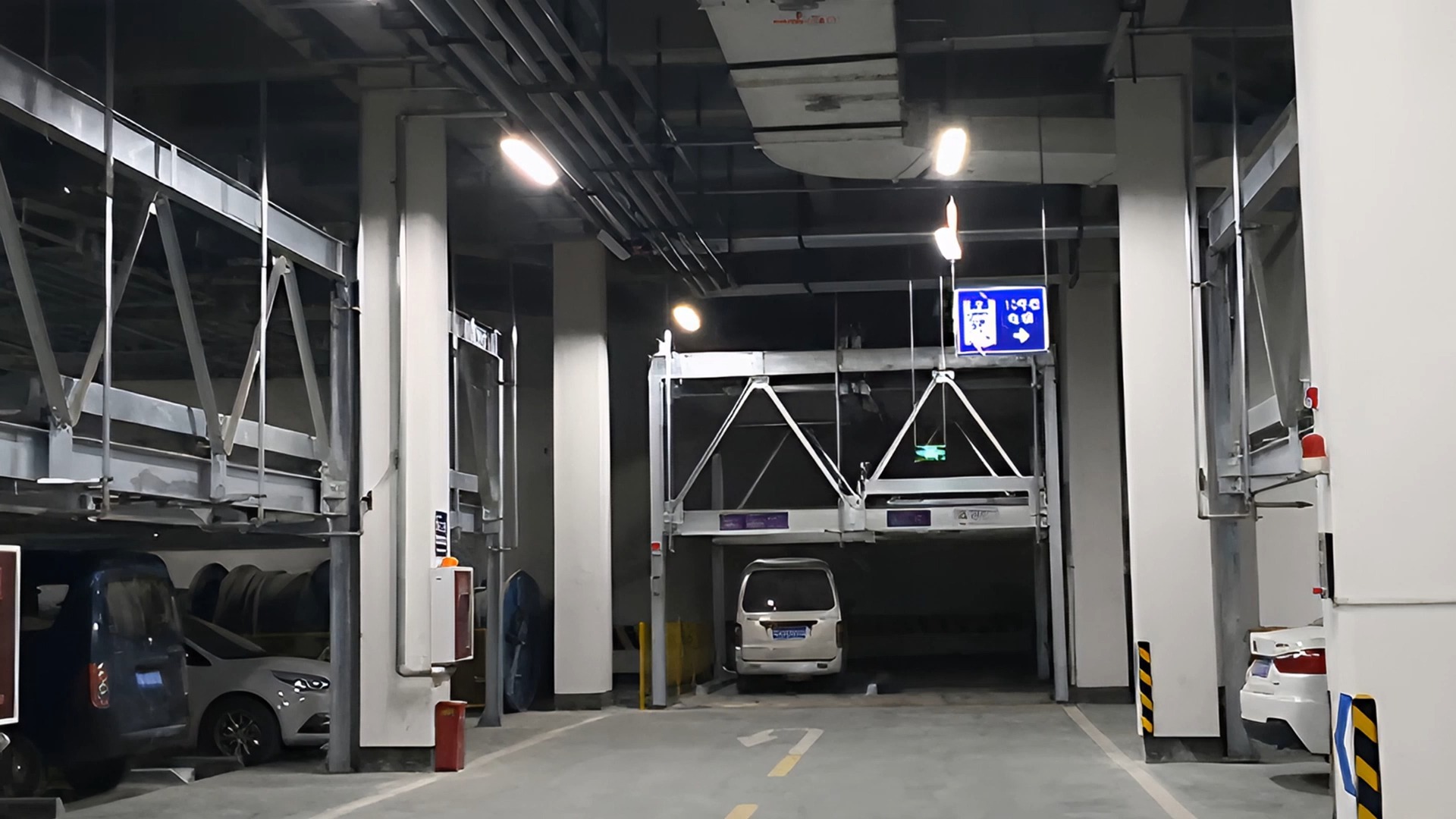 ...立体车库回购 升降横移立体停车位租用 室内机械式停车设备过验收