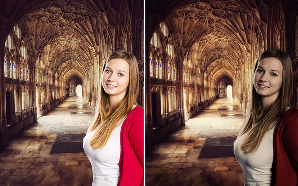 Photoshop合成调色教程练习,想要调成无违和感的图需要几步?